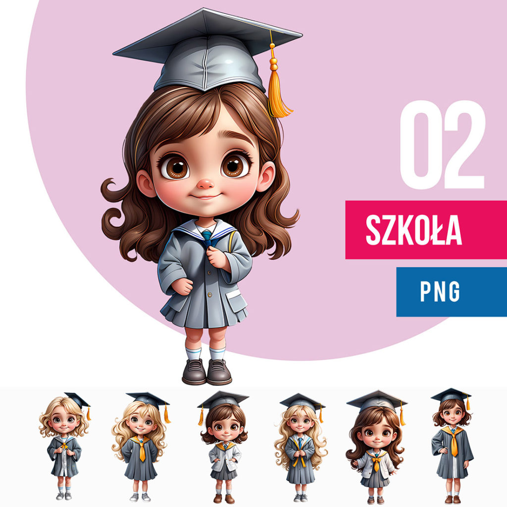 Ilustracje szkolne Png: Kliparty na Zakończenie Roku Szkolnego 02 ...
