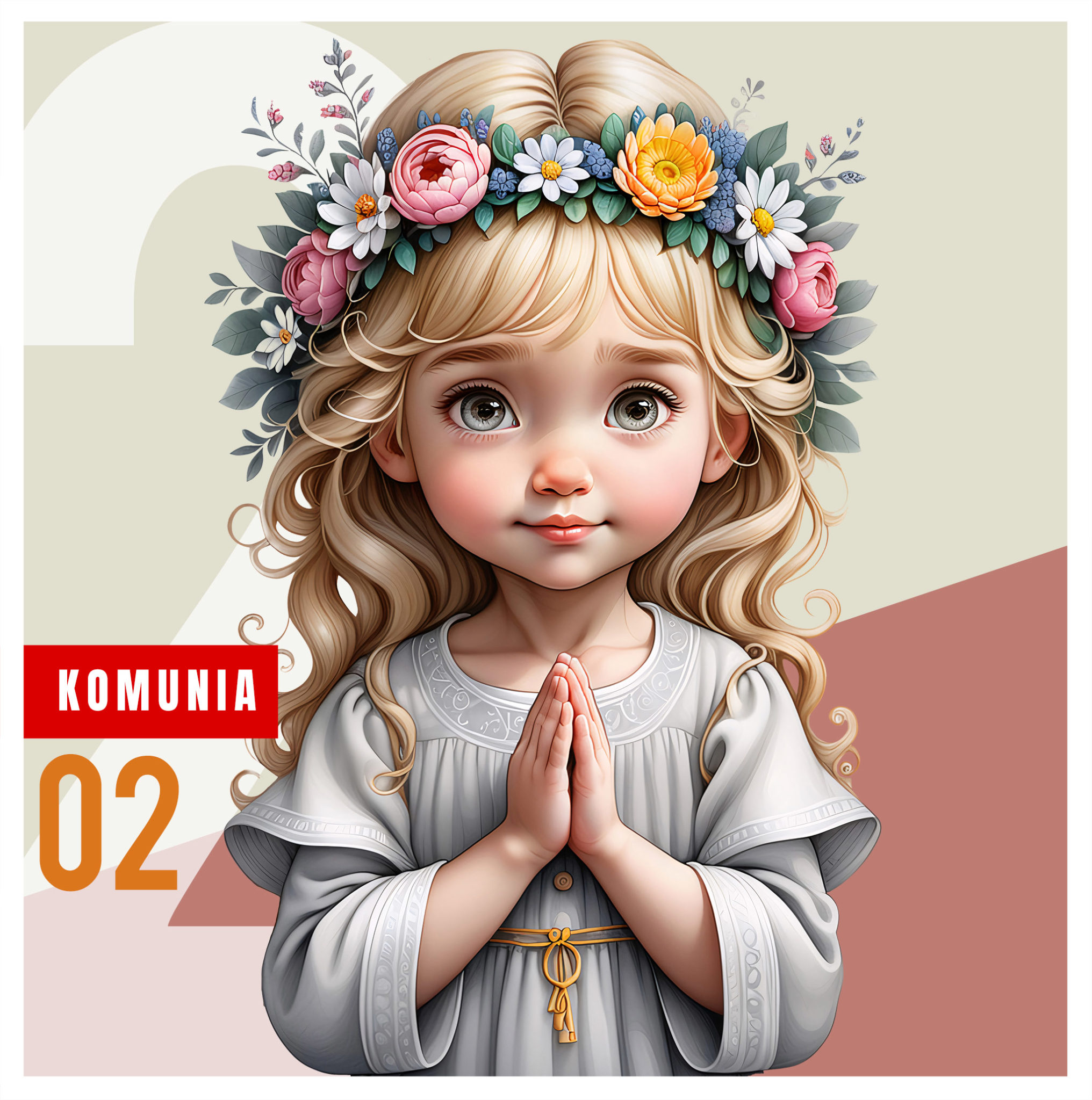 Komunijne Kliparty PNG: Grafiki Dla Dziewczynki Komunia święta